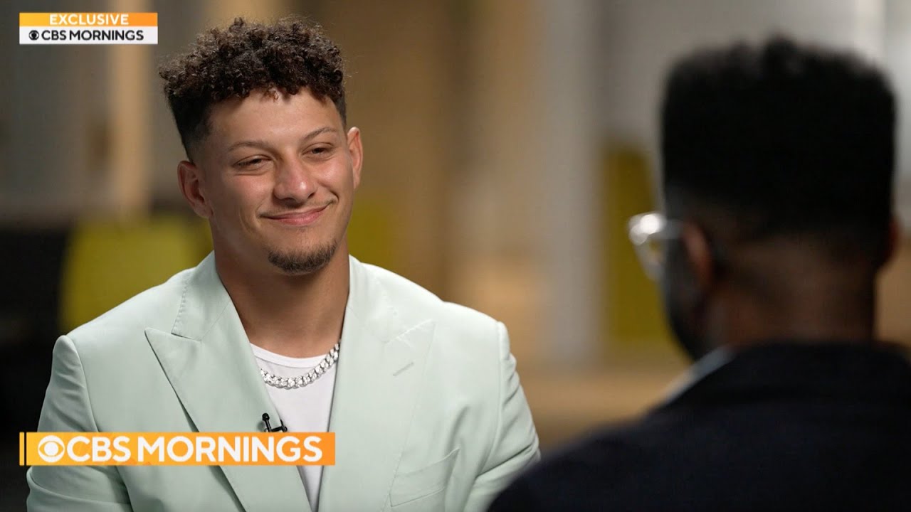 Patrick Mahomes FULL INTERVIEW with Nate Burleson | CBS Mornings - YouTube
