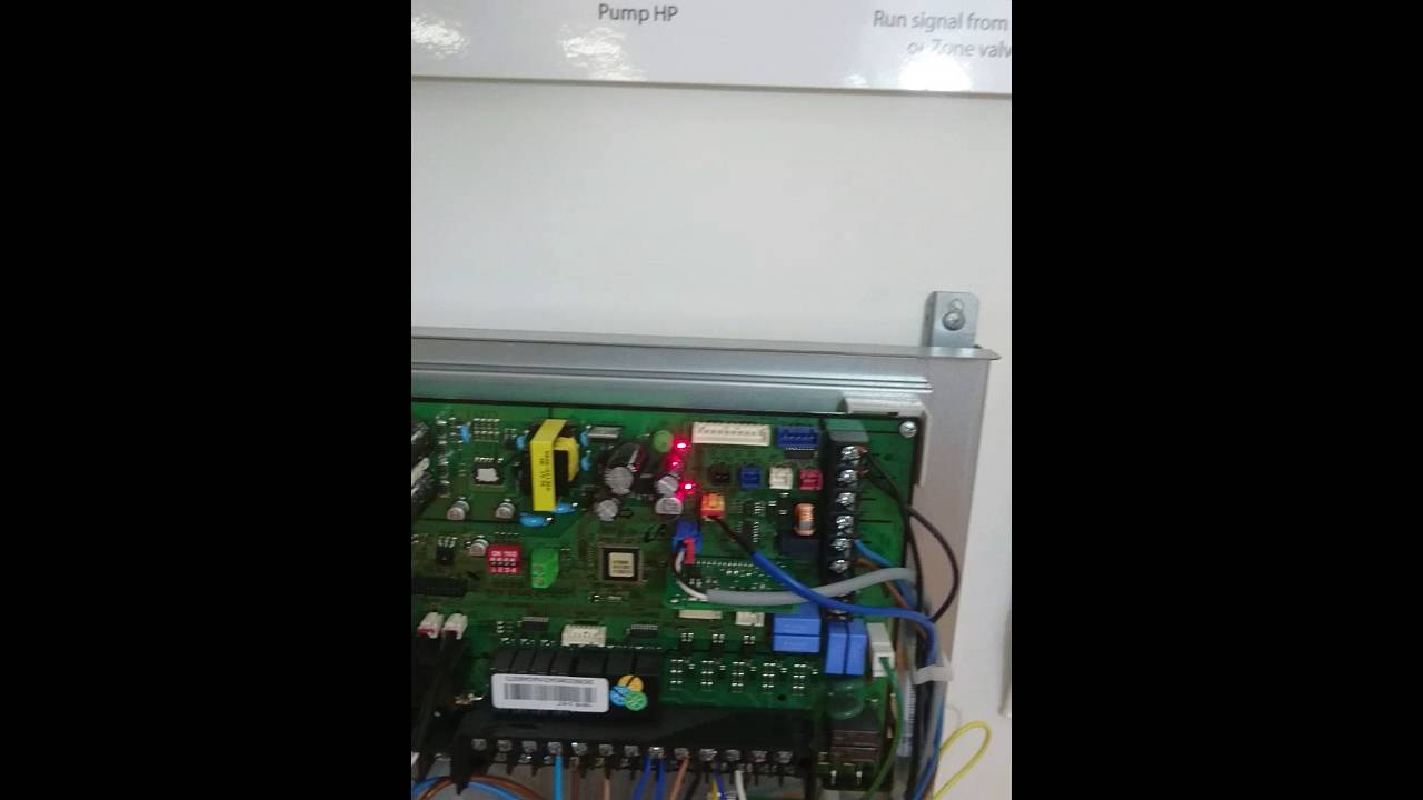 Dead remote controller on Samsung EHS AE090JXYDEH AE160JXYDEH - YouTube