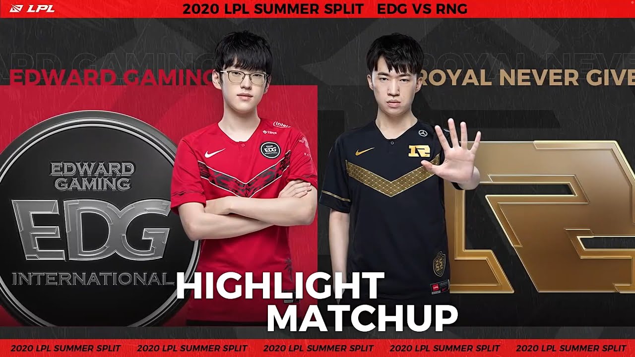 【LPL夏季賽】第6週 EDG vs RNG #2 - YouTube