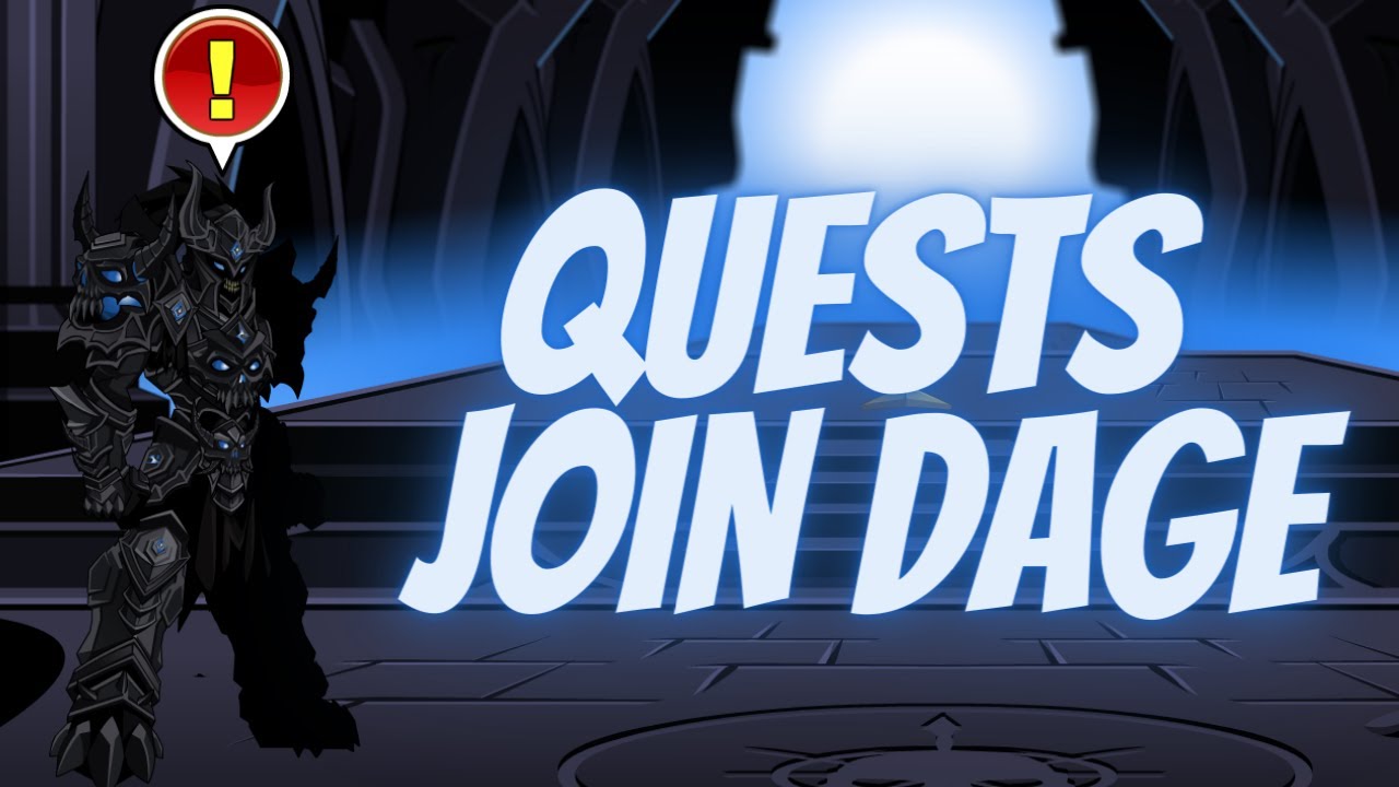 AQW - DAGE (FULL QUESTS) . - YouTube