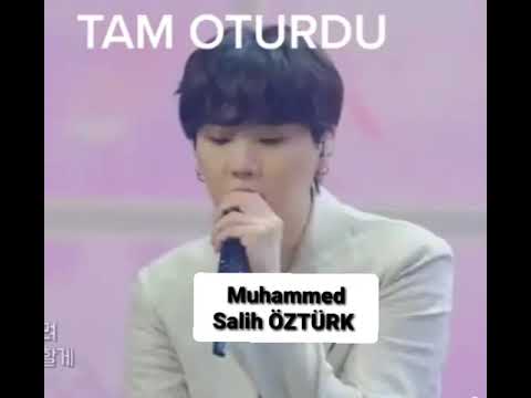 BTS GRUBU İLAHİ SÖYLÜYOR.
