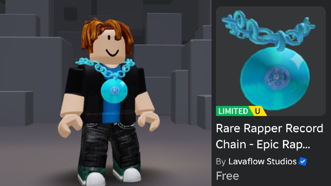 Free UGC Limited! How To Get Rare Rapper Record Chain In Epic Rap ...