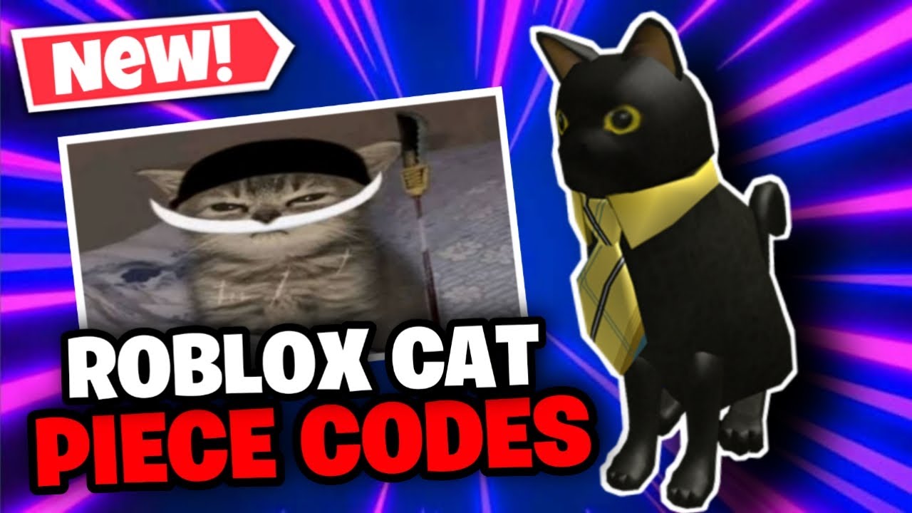 ROBLOX CAT PIECE CODES IN FEBRUARY 2023 FREE GELI AND GORO - YouTube