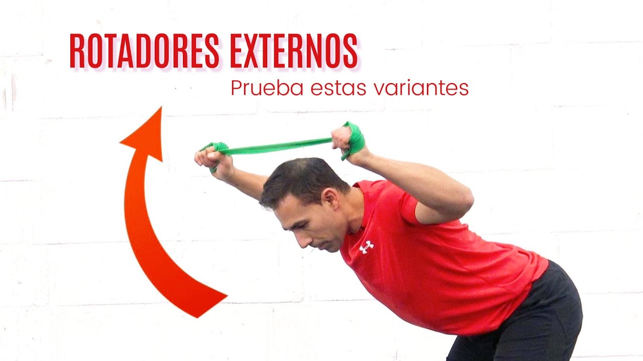 Rotadores EXTERNOS mejor con el tensor - YouTube