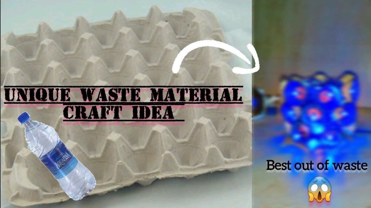 Waste Material Craft Idea💡|| Best out of waste || DIY Night lamp - YouTube
