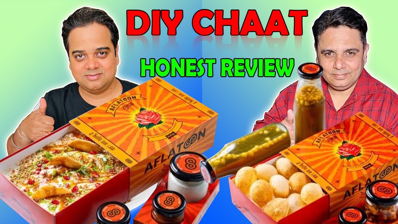 DIY Chaat by Aflatoon ! DIY Chaat in Delhi ! Delhi Street Food ! Chaat ...