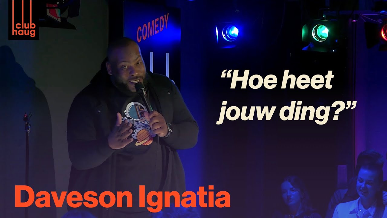 Vragen voor mannen - Daveson Ignatia @ComedyClubHaug - YouTube