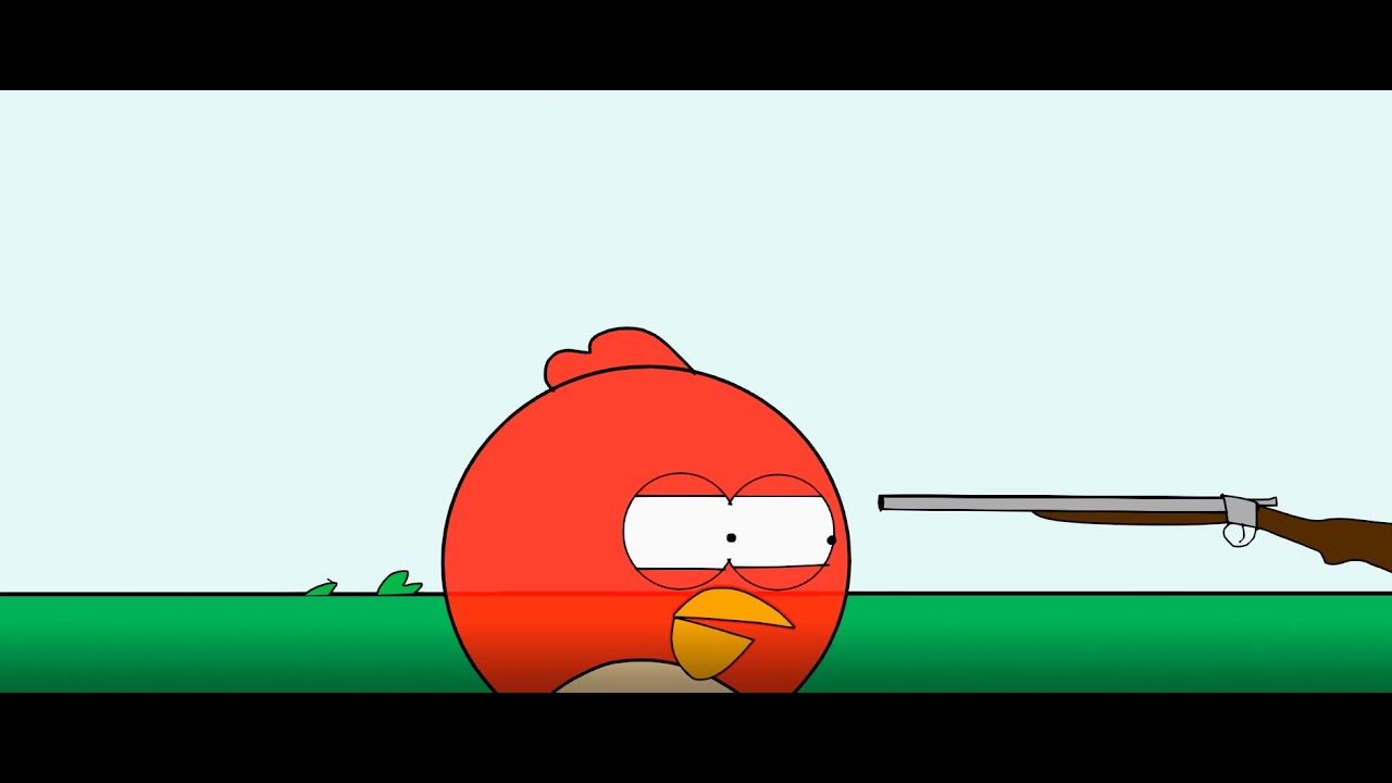 angry bird with gun 💀 - YouTube