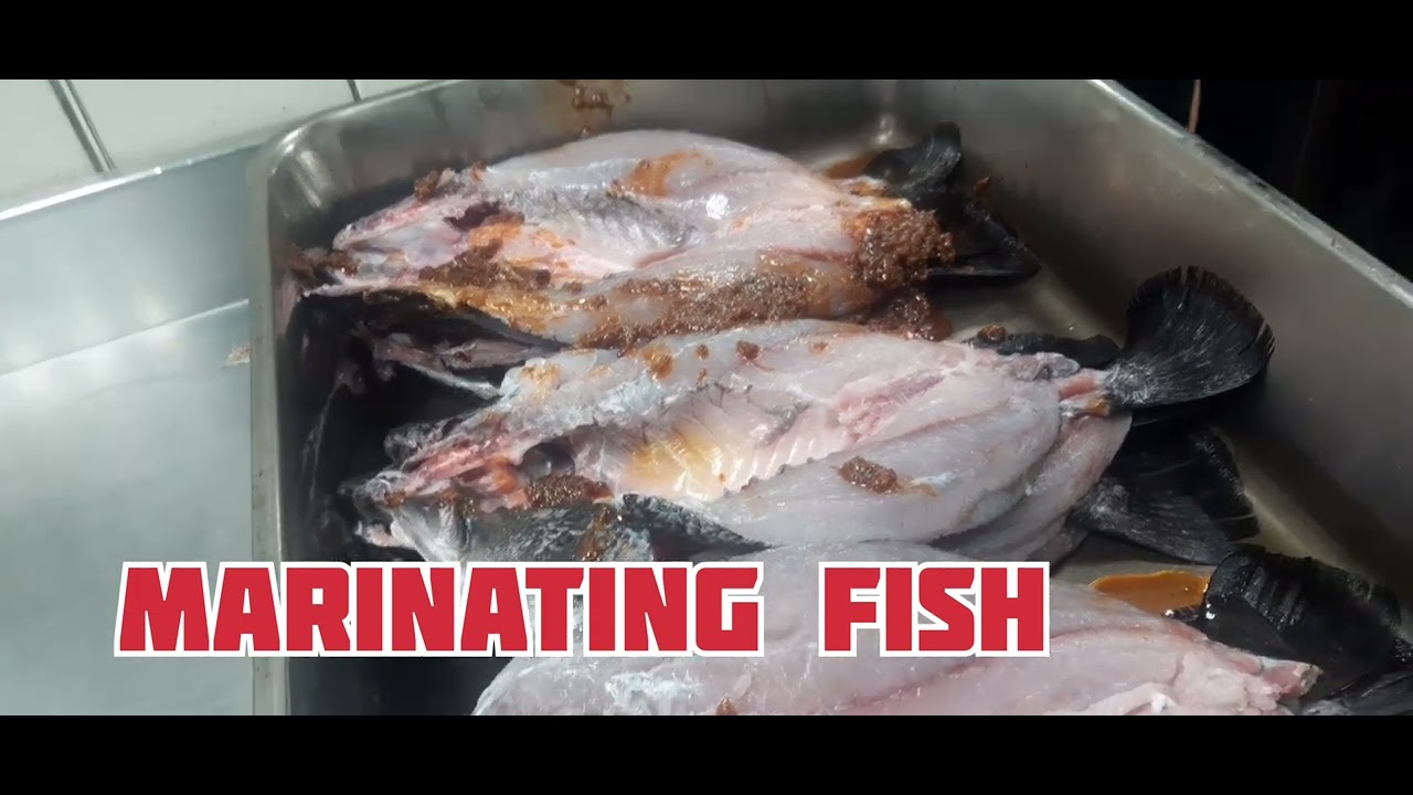fish marination - YouTube