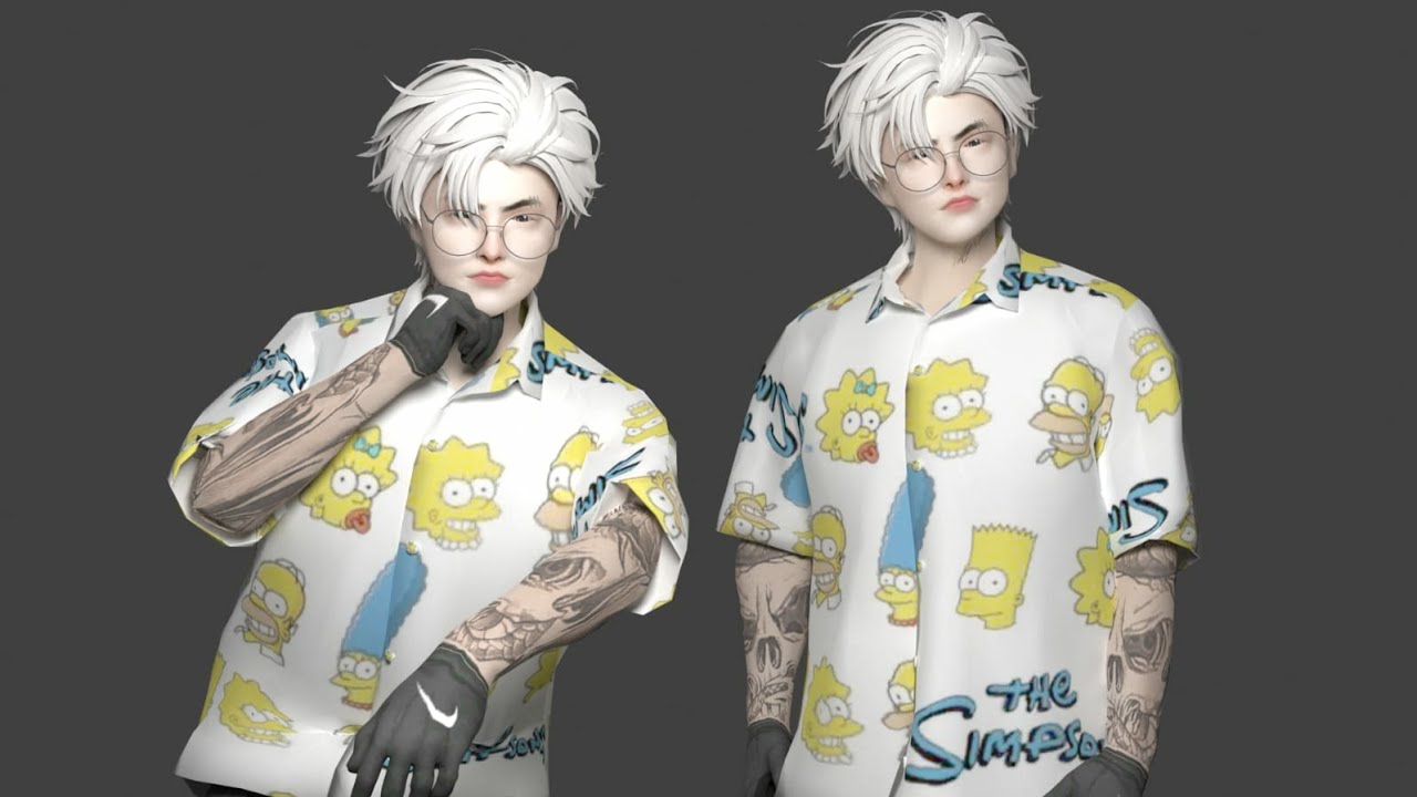 SHARE SKIN SHIRT THE SIMPSONS STYLE FIVEM || GTA SA/SAMP - YouTube