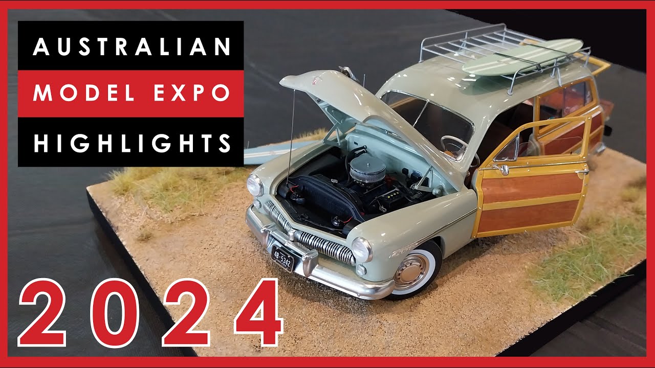 Australian Model Expo 2024 scale model show competition - YouTube