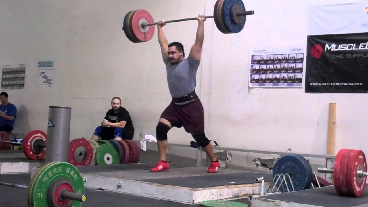Clean and Jerk Highlights from California Strength - YouTube