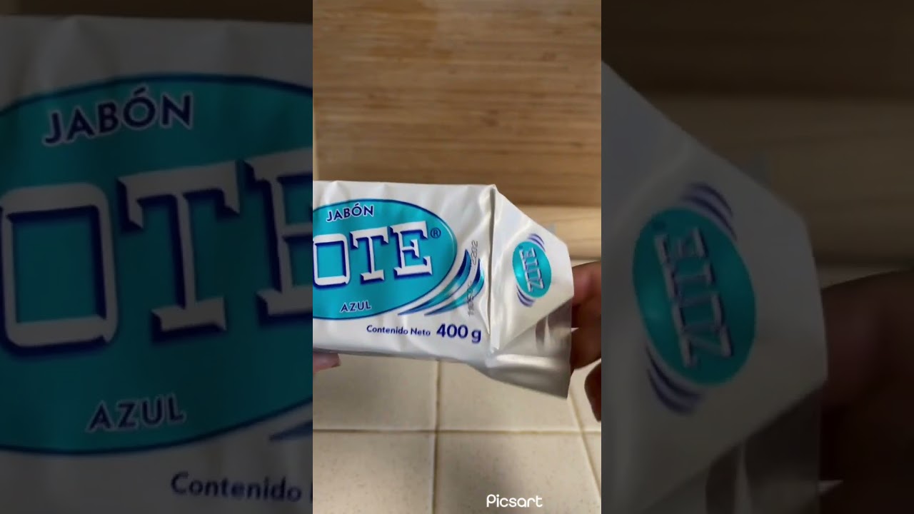 Blue Zote. Jabón Zote Azul. #zote #shorts #asmr #packageopening - YouTube