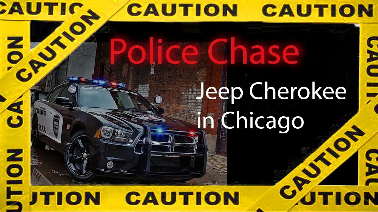Police Chase Stolen Jeep Cherokee - YouTube
