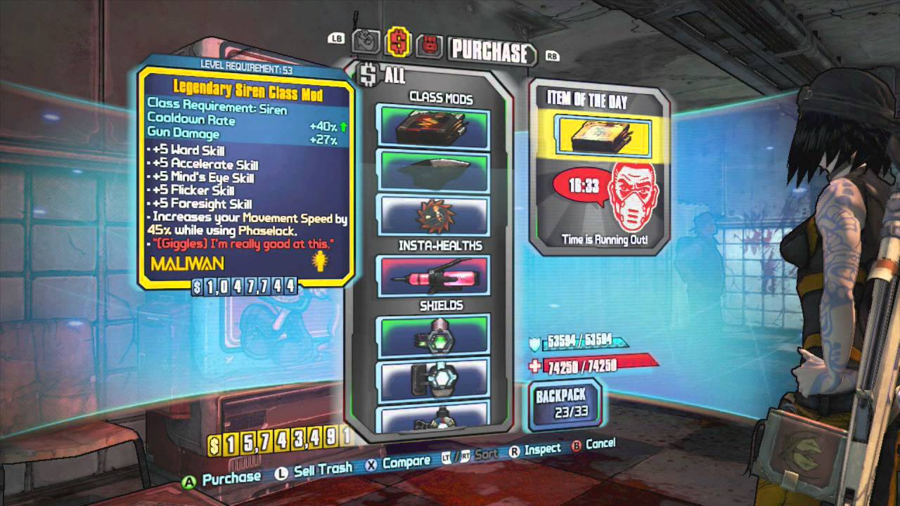 Borderlands 2 legendary in vending machine - YouTube