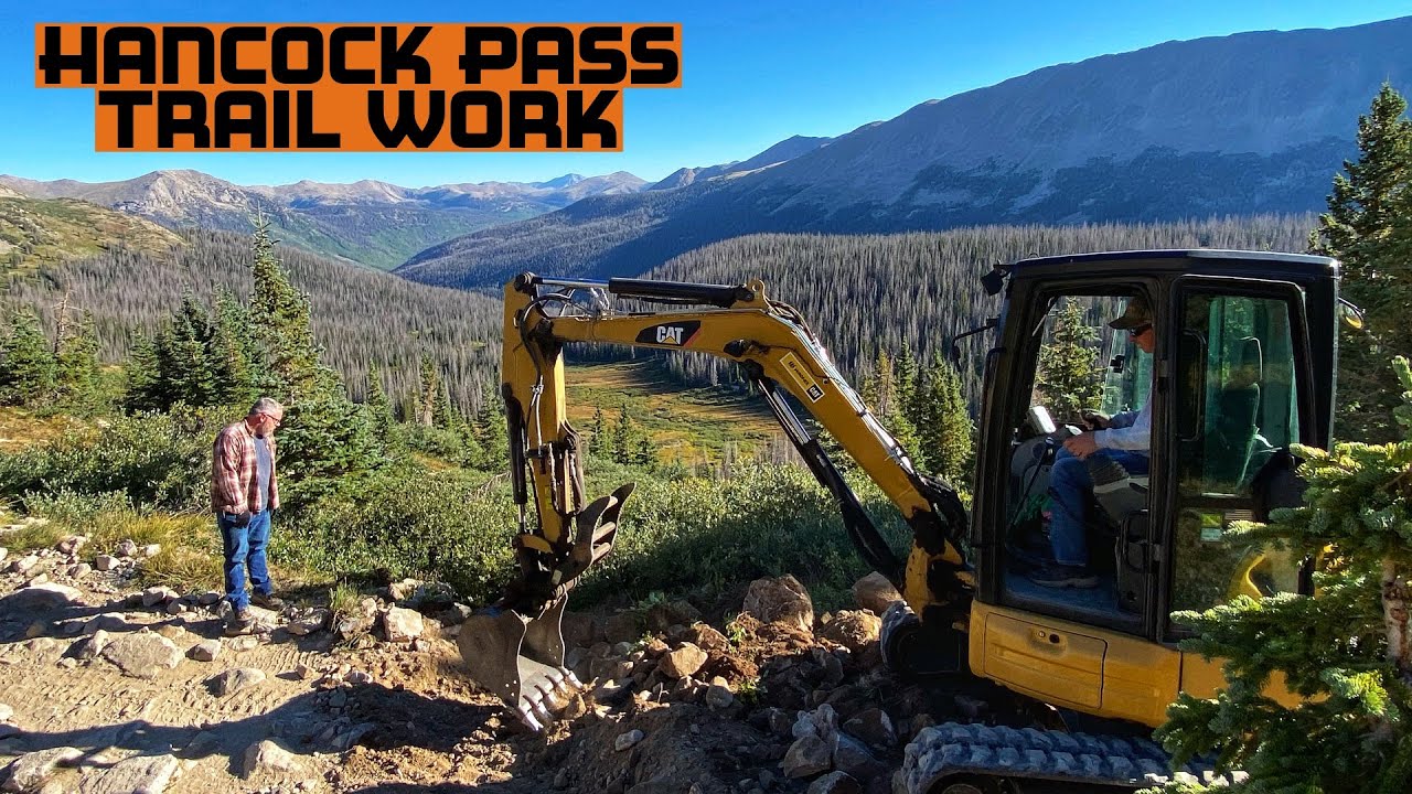 Hancock Pass I Miner's Loop I Trail Work I Water Bars I CORE Trail Crew ...