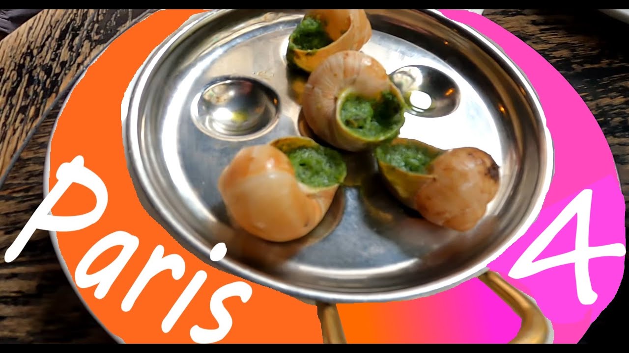 Our First Time Eating French Snails (Escargot) | Paris Part 4 - YouTube