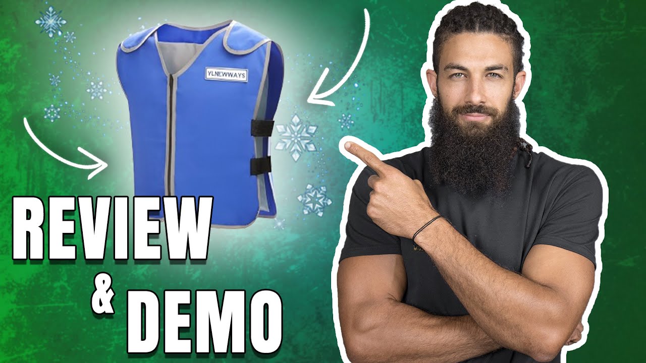 Review of the Unisex Cooling Vest with 24 Ice Packs - YouTube