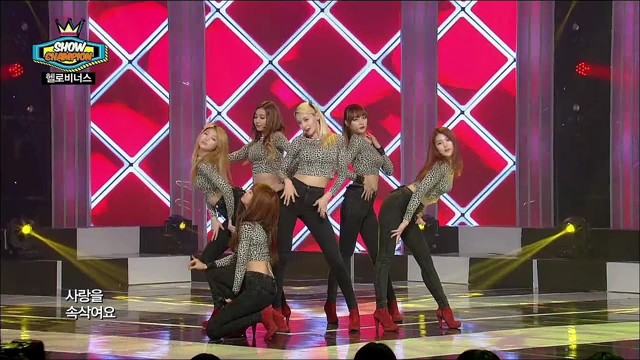 【TVPP】Hello Venus - Sticky Sticky, 헬로비너스 - 끈적끈적 @ Show Champion Live ...