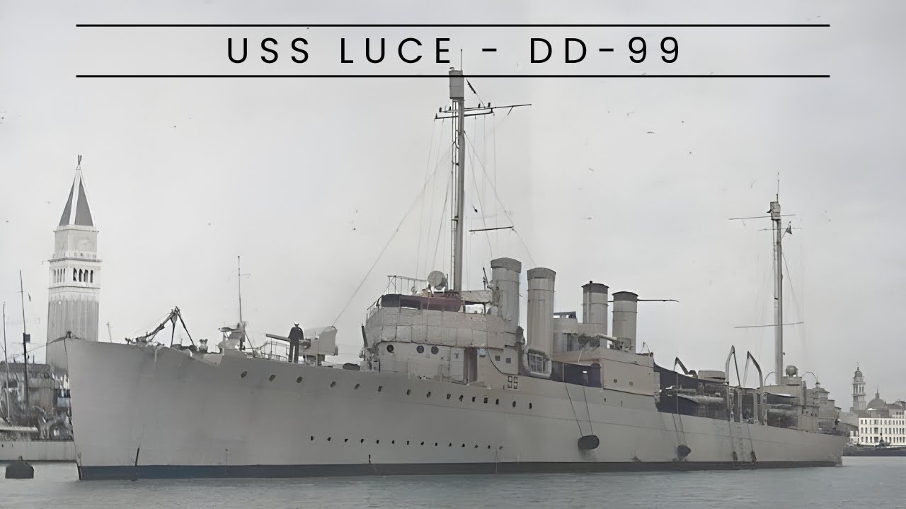 USS Luce - DD-99 (Destroyer) - YouTube