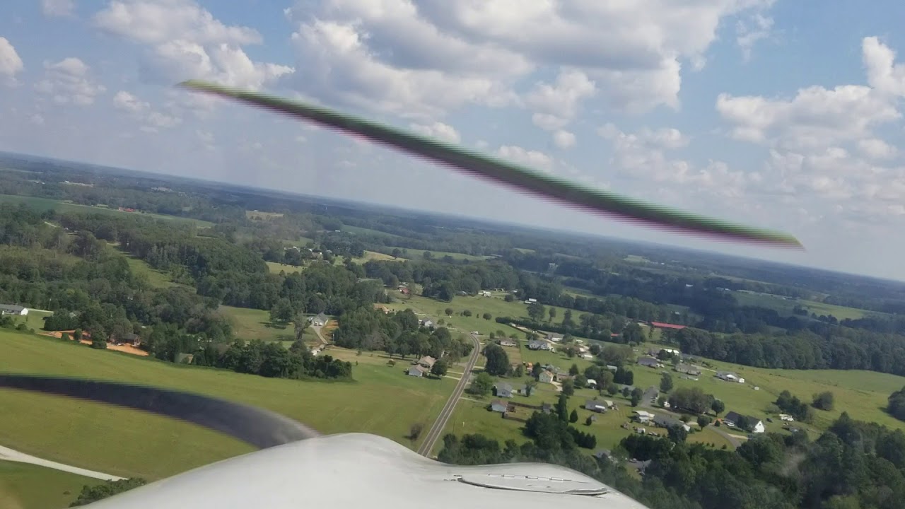Miller Airpark landing. - YouTube