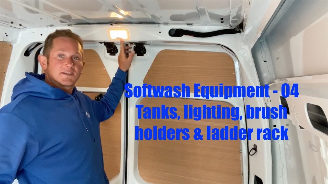 Building a soft wash van Episode 4 – Installing soft washing equipment ...