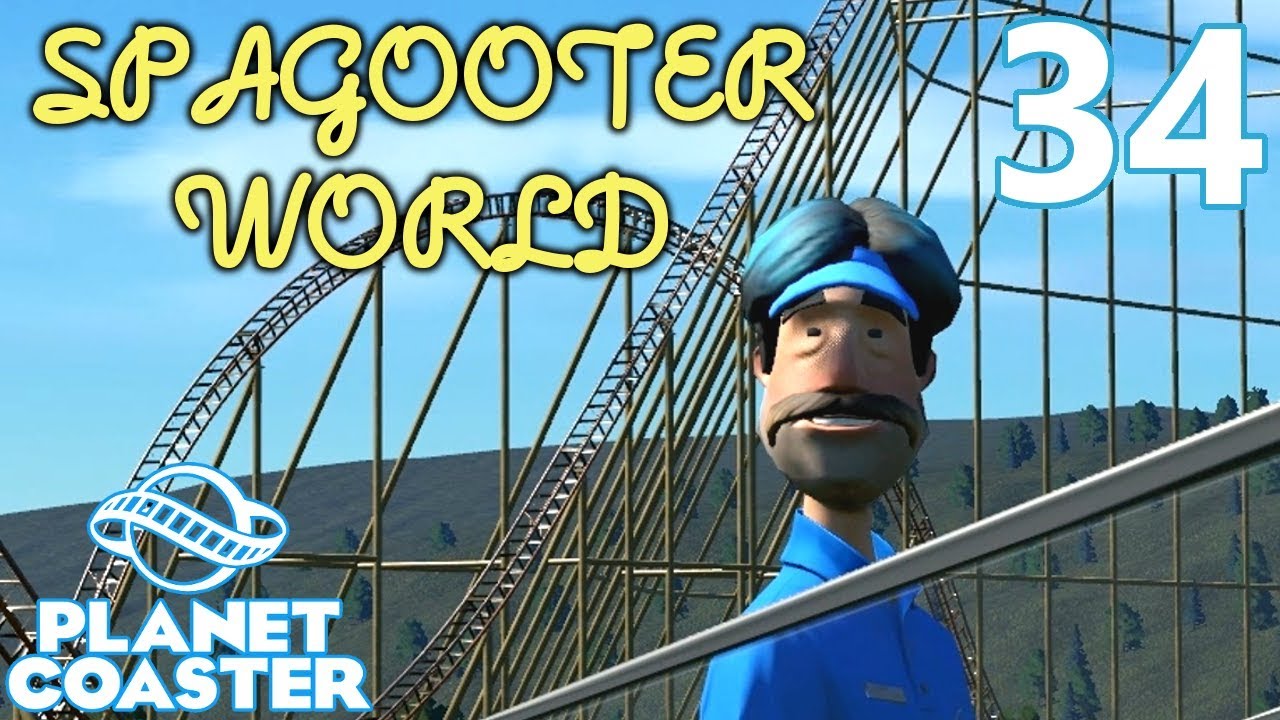 Planet Coaster SPAGOOTER WORLD - Part 34 - Finishing the Pigeon Coaster ...