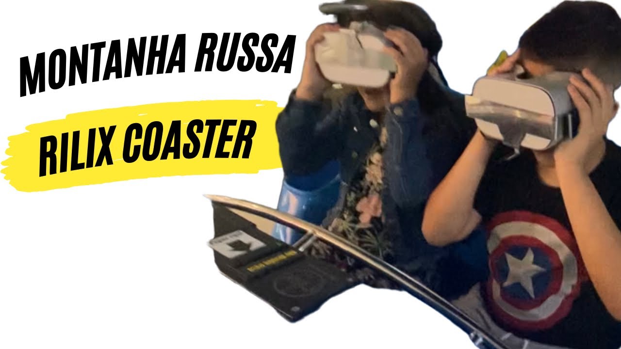 Simulador de montanha russa(realidade virtual)-rilix coaster - YouTube