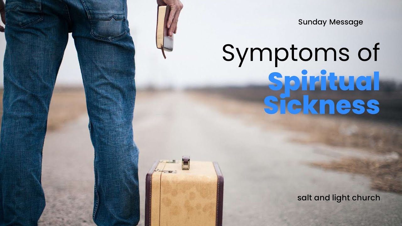 Symptoms of Spiritual Sickness by Ps. Benjie Panganiban - YouTube
