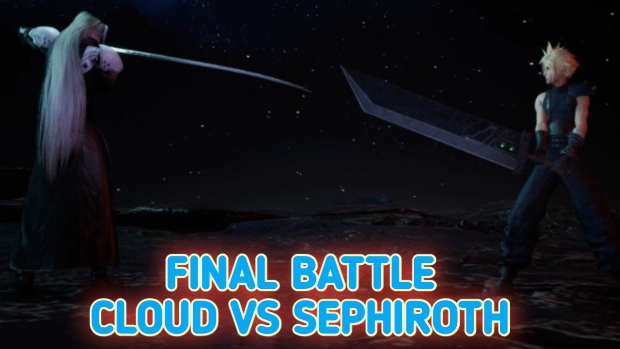 FINAL FANTASY VII "FINAL BATTLE CLOUD VS SEPHIROTH" - YouTube