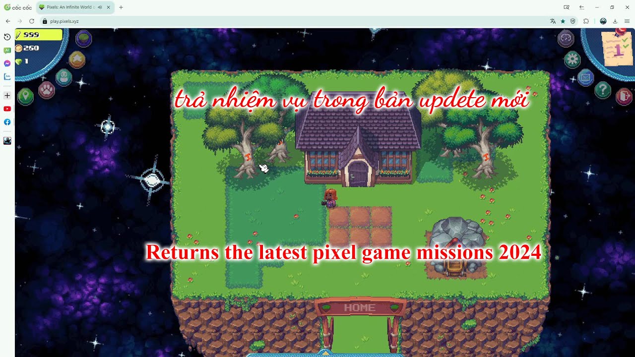Trả nhiệm vụ game pixel mới nhất , Returns the latest pixel game ...