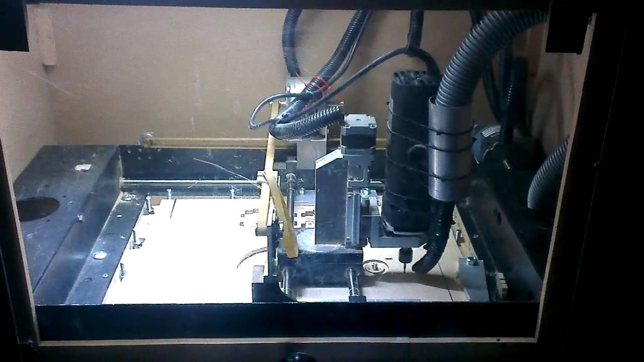 MY DIY CNC machine test run - YouTube