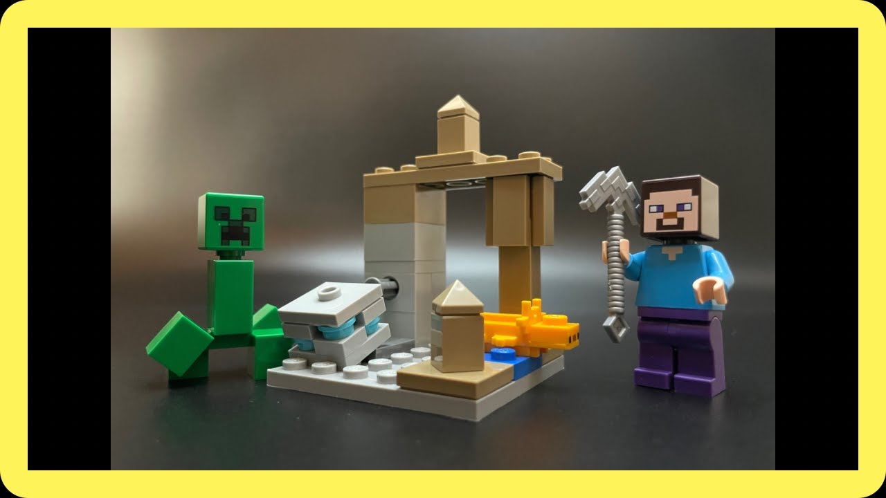 LEGO MINECRAFT The Dripstone Cavern [Unboxing toys] - YouTube