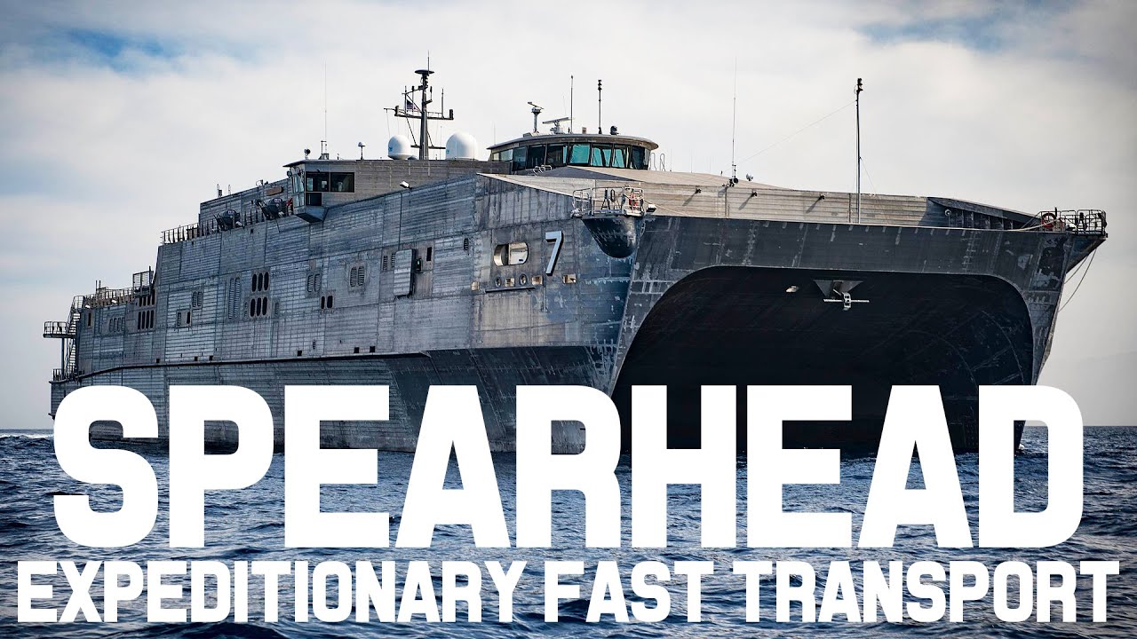 U.S. Navy's Twin-hull Catamaran | Spearhead-class Expeditionary Fast ...