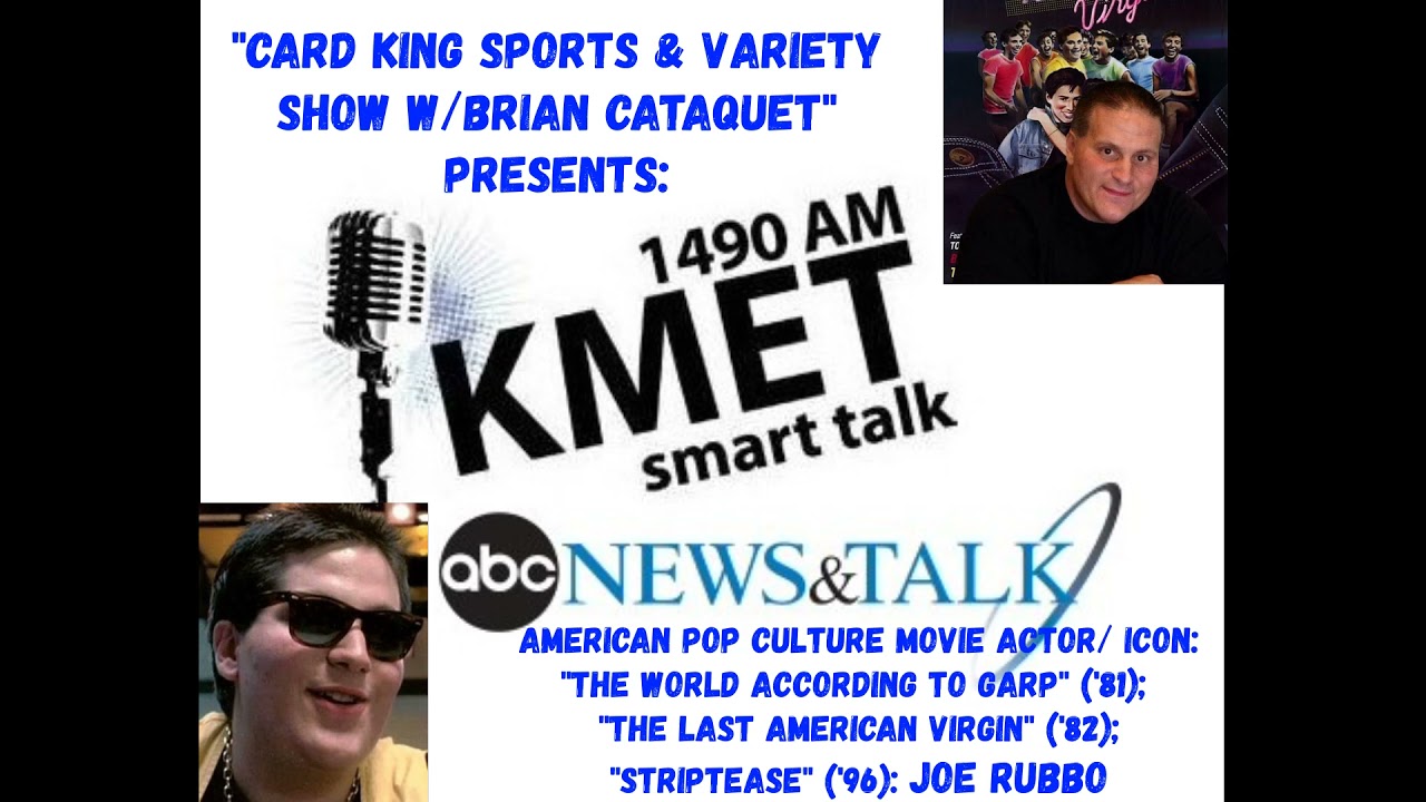 Film Actor Joe Rubbo shares stories on his acting career, Letterman ...