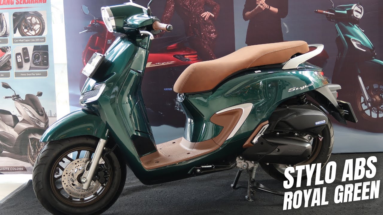HONDA STYLO 160 ROYAL GREEN 2024 | MEWAH-NYA KEBANGETAN - YouTube