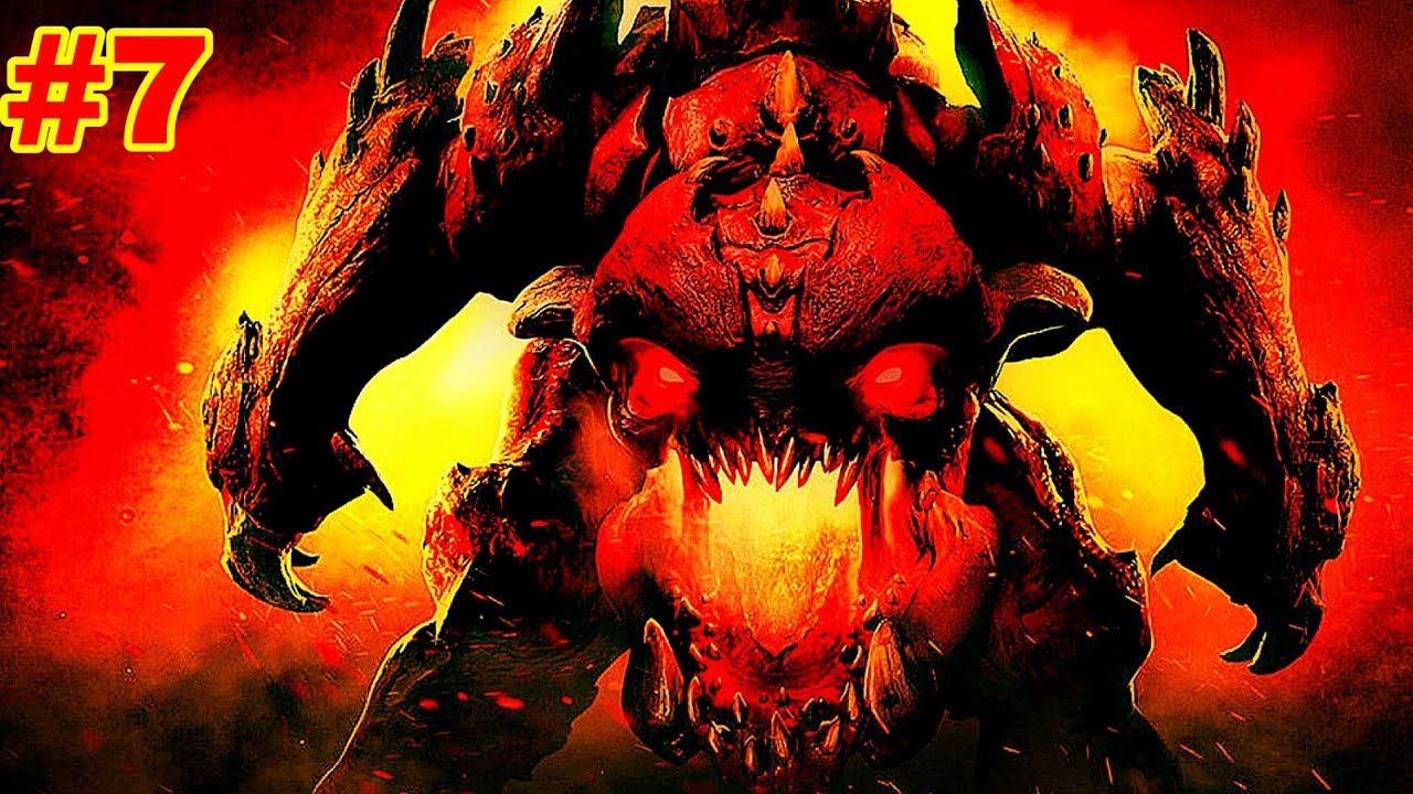 Doom (2016) Gameplay Walkthrough Part 7 - Argent Facility (Destroyed ...