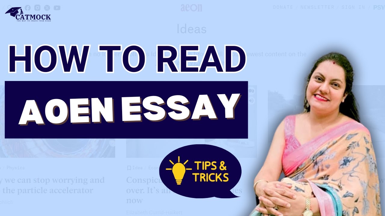 Mastering AEON Essays: A Smart Approach for MBA Aspirants | CATMOCK | # ...