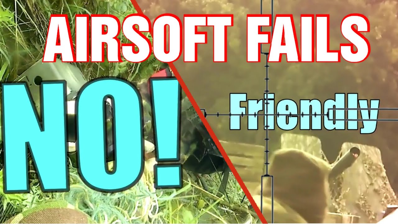Combat Ineffective (Airsoft Fails Compilation Volume 1) - YouTube