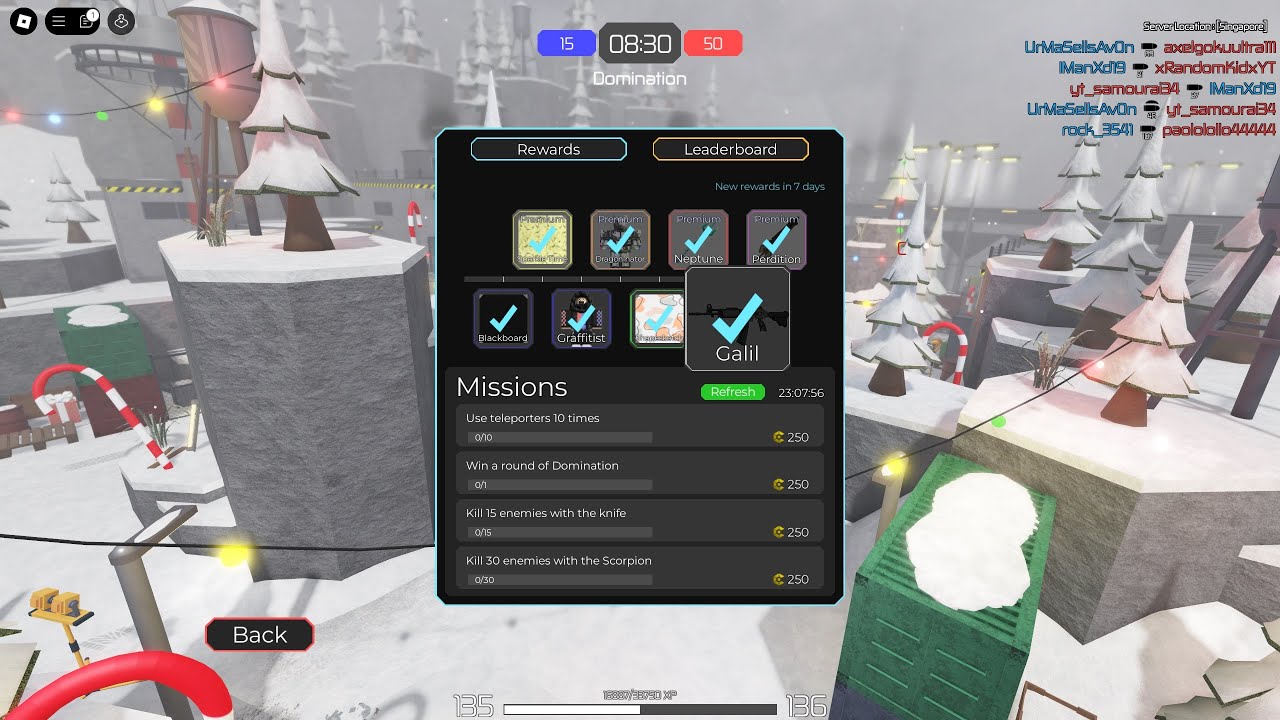 #114 Battle Rewards/Missions Showcase [Roblox Energy Assault] - YouTube