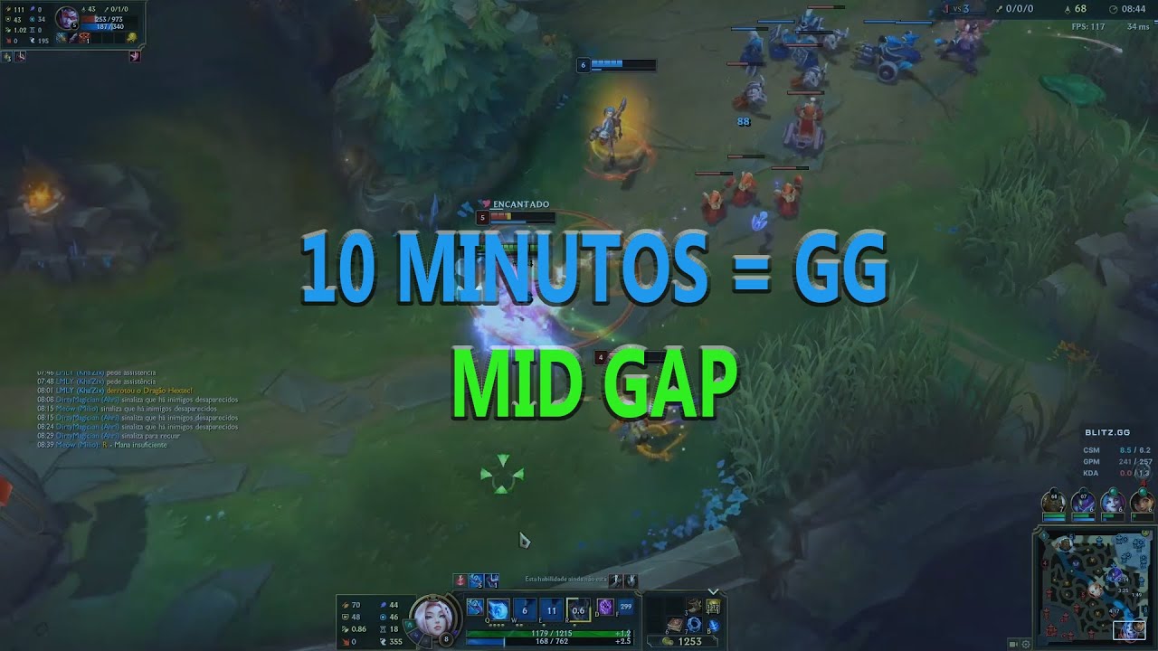 Acabe com o jogo rápido, MID GAP | Raw Cut - YouTube