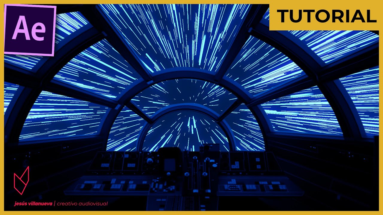 ¡Viajando en el Hiperespacio! [Star Wars] || Tutorial - After Effects ...