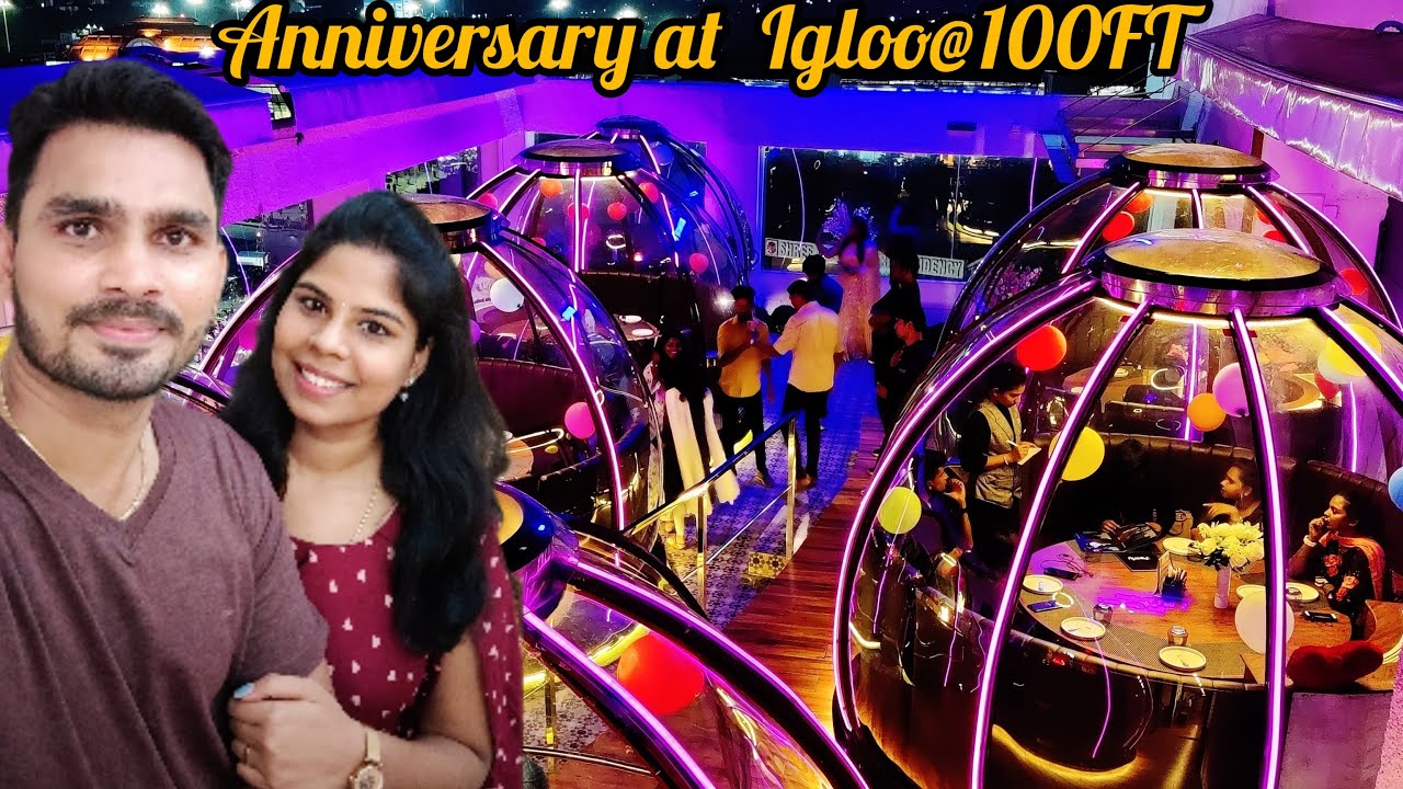 Anniversary Celebration | Trending Igloos restaurant | Booking | JP Hotel| RoofTop@100FT ...