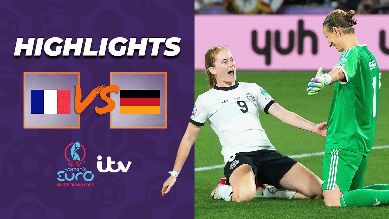 HIGHLIGHTS - France v Germany | Game of the Tournament settled by ...