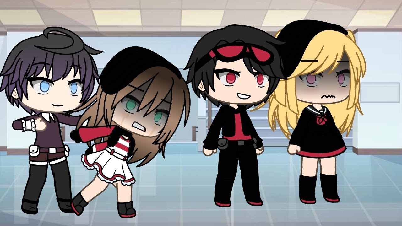 the 4 elemental powers|mini story|gacha life - YouTube