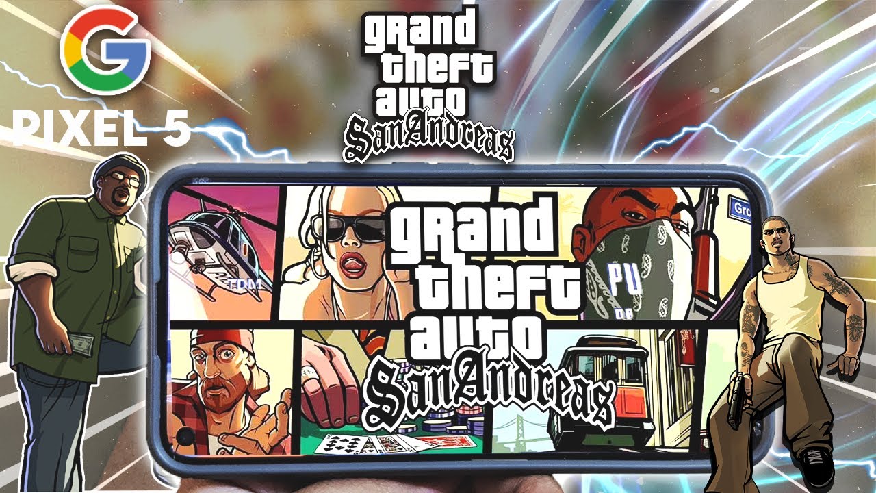 Google Pixel 5 Gaming Test | Gta San Andreas | Tech Spon - YouTube