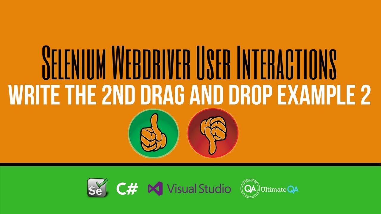Selenium Tutorial: User Interactions - Writing a 2nd drag and drop ...