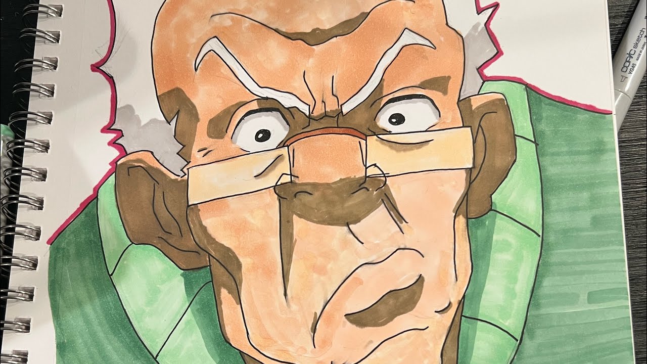 Robert Freeman(Granddad) Drawing - Timelapse - YouTube