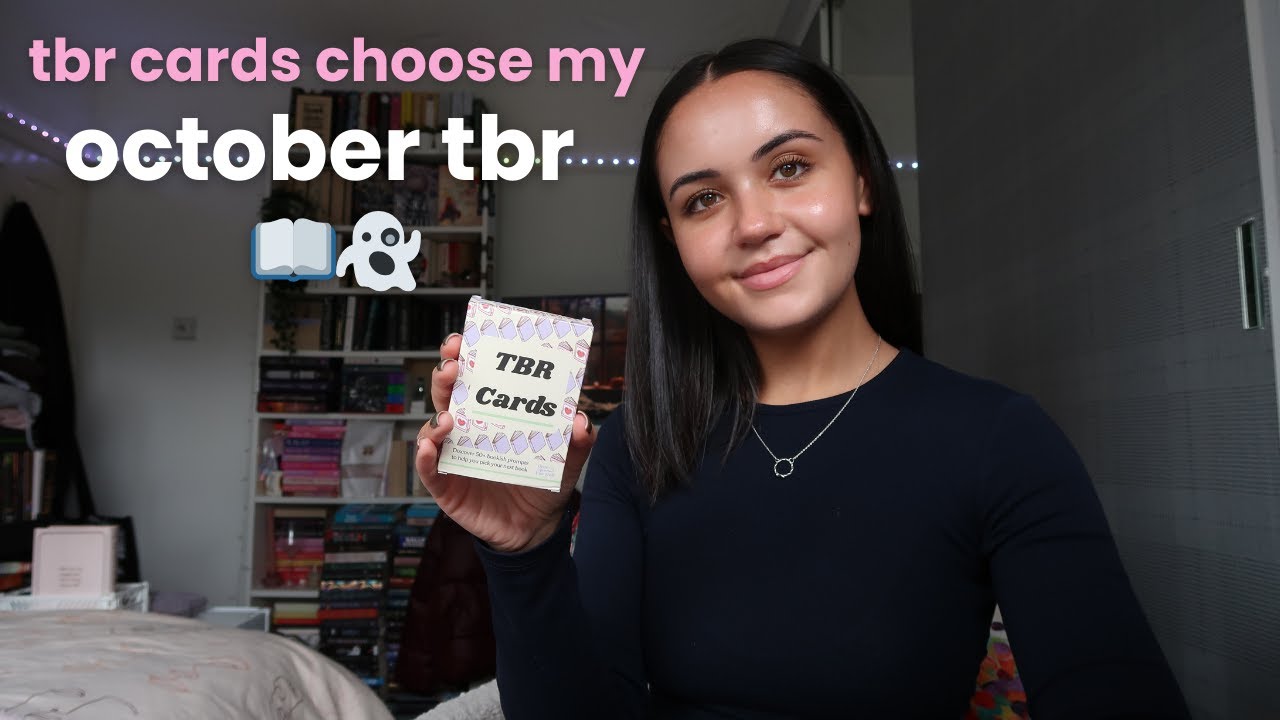 tbr prompt cards pick my october tbr 📖👻 - YouTube