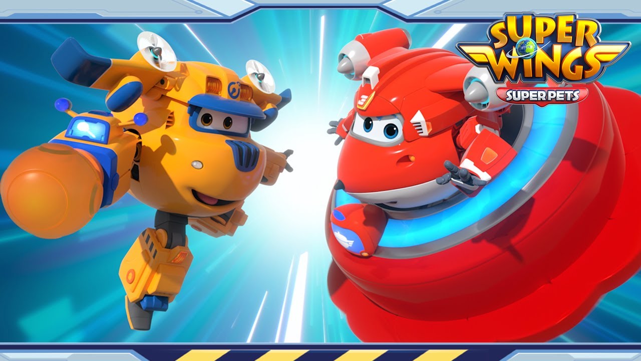 Super Moon Super Save 2 | Super wings season 5 | Super wings super pets ...